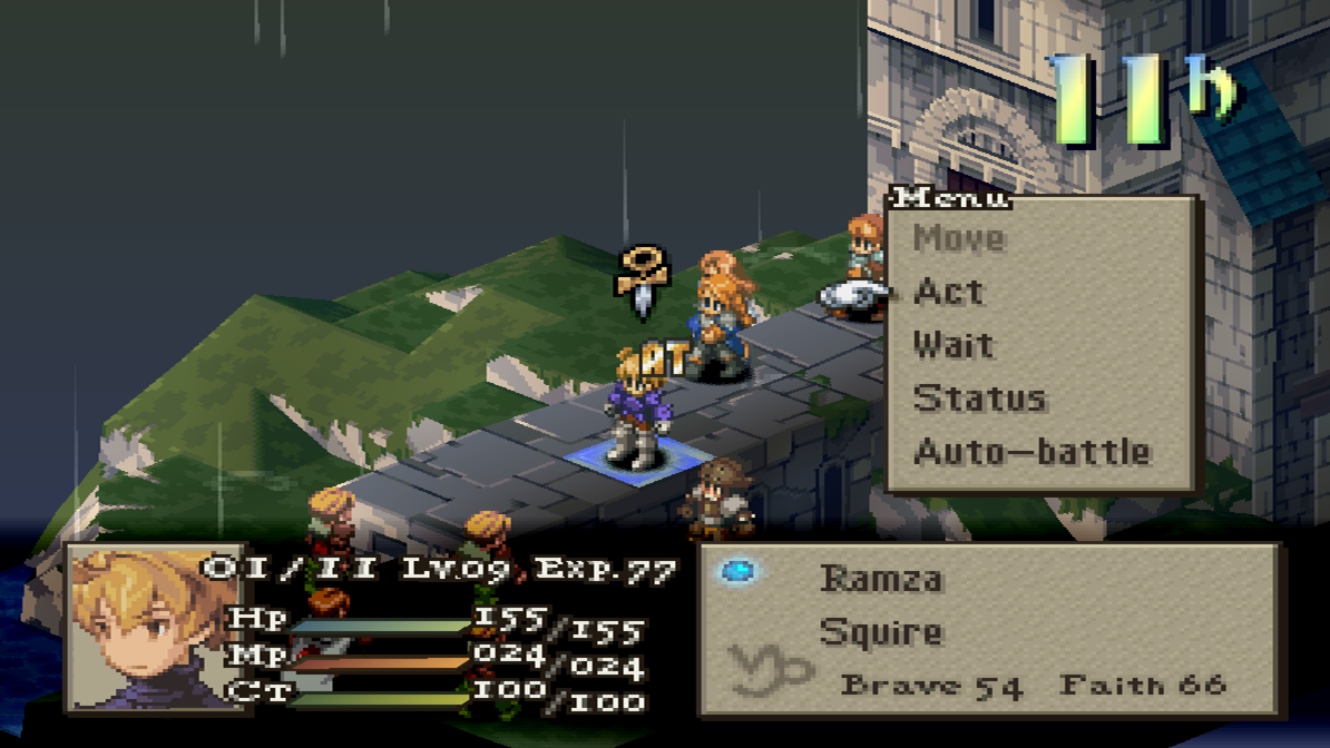 i tried to make a widescreen hack for the PS1 version of final fantasy ...